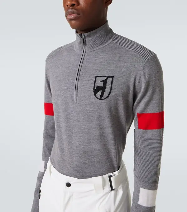 Toni Sailer Hupert Wool Half-zip Sweater