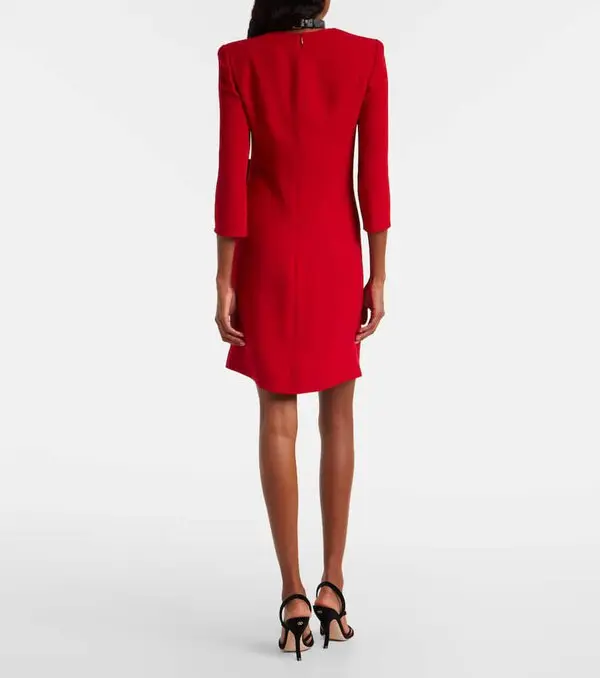 Valentino Garavani Bow-detail Silk Minidress