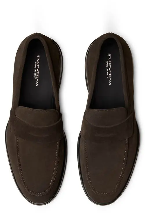STUART WEITZMAN Chad Penny Loafer - Ebony