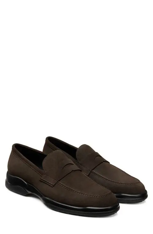 STUART WEITZMAN Chad Penny Loafer - Ebony