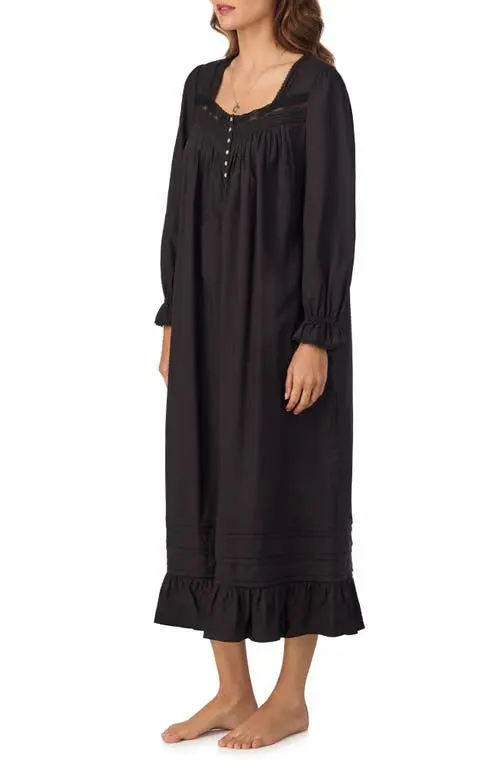 Eileen West Lace Trim Ballet Nightgown