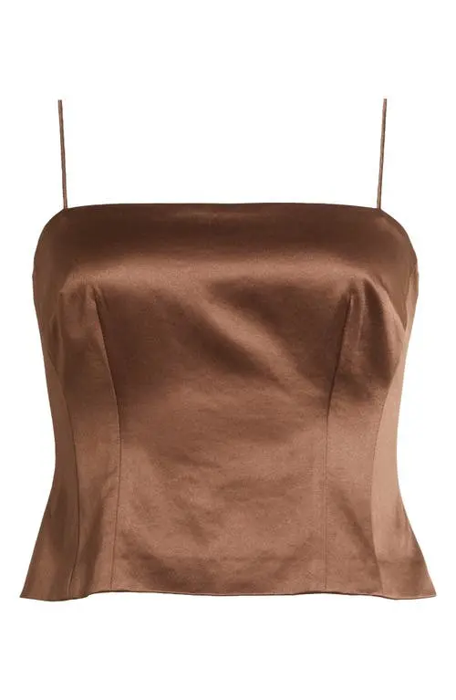 LoveShackFancy Cassana Satin Camisole