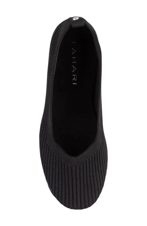Tahari Vilamoura Knit Ballet Flat