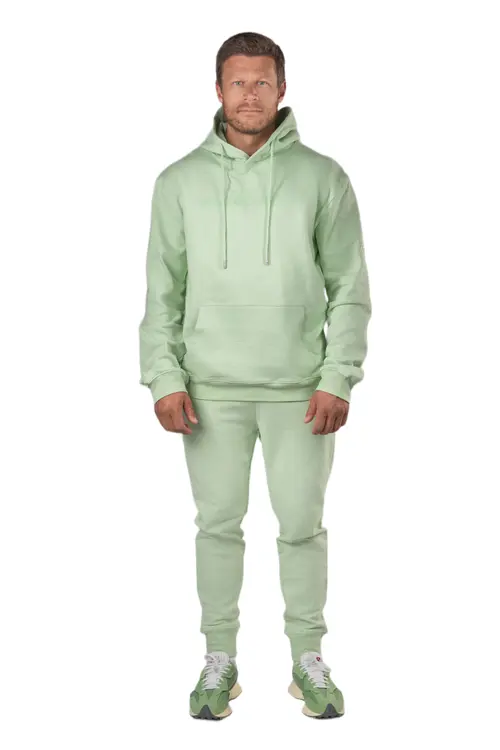 WOODPECKER Cotton Sweatsuit - Honey Dew