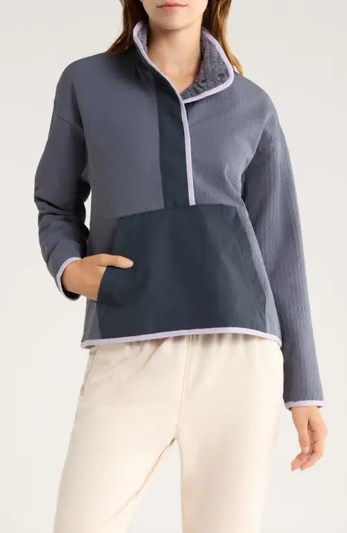 FREE FLY Gridback Fleece Lined Pullover - Dusk