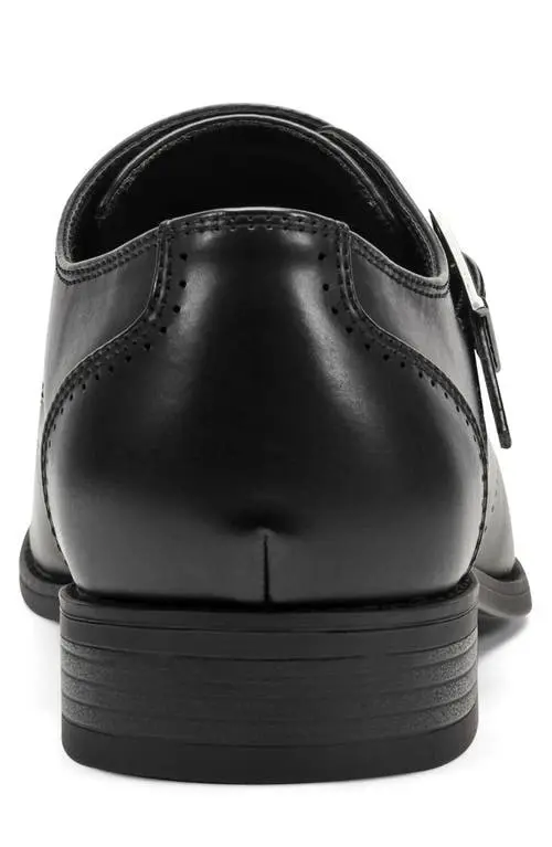KENNETH COLE Buckle Monk Shoe - Black