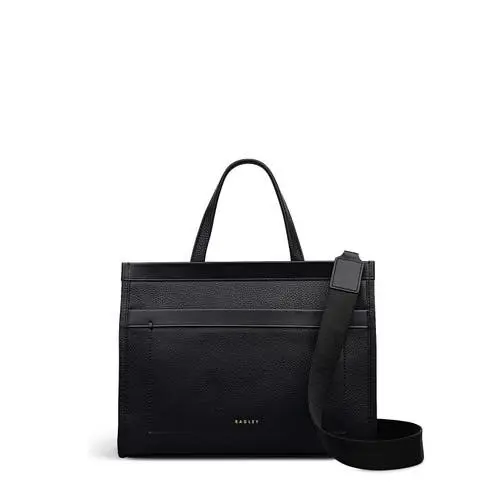 RADLEY Alba Place Ziptop Satchel Bag - Black