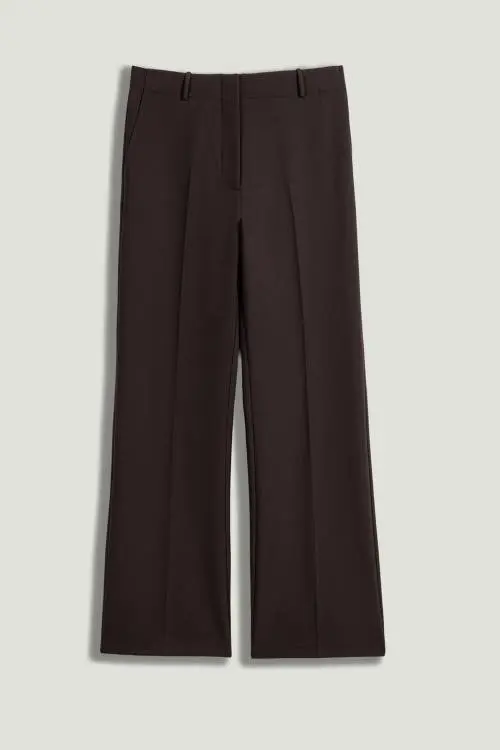 NOCTURNE Classic Mid-rise Tailored Trousers