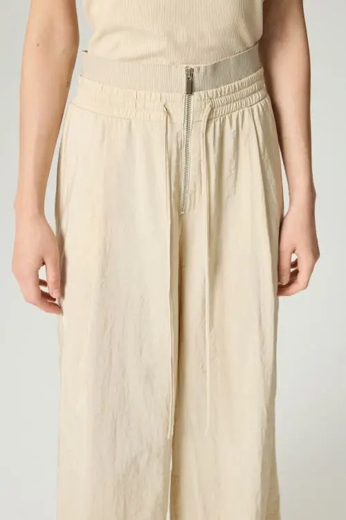 NOCTURNE Drawstring-waist Relaxed Trousers