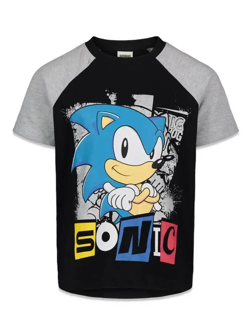 SEGA Sonic The Hedgehog 2-pack T-shirts