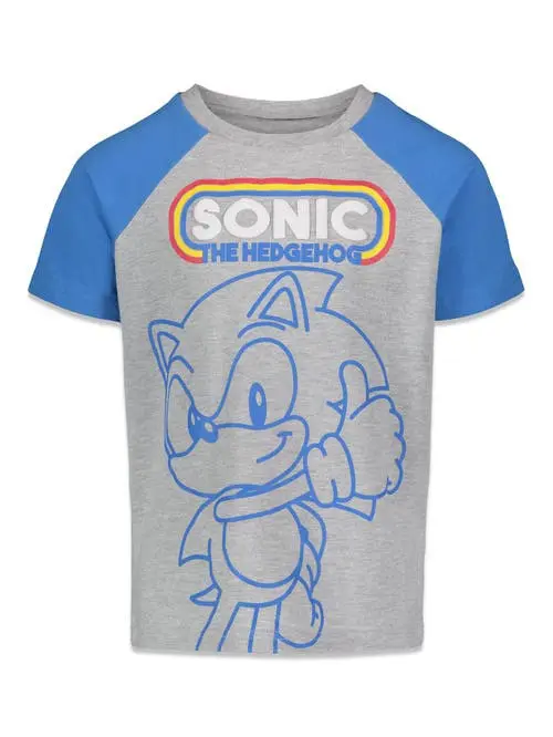 SEGA Sonic The Hedgehog 2-pack T-shirts