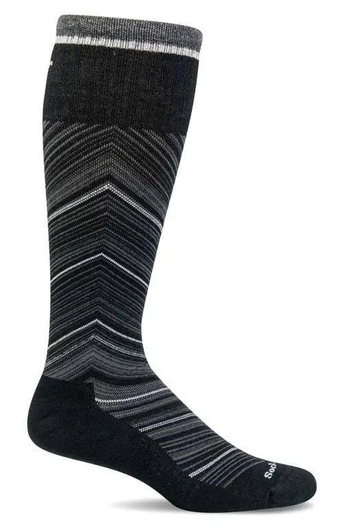 SOCKWELL Full Calf Flattery Compression Socks - Black