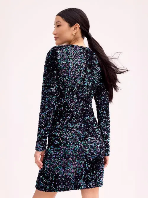 RO&ZO Evie Cluster Sequin Dress