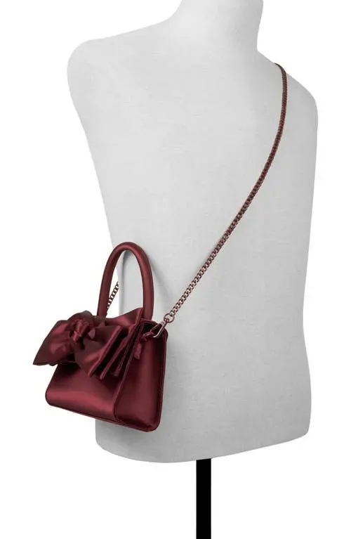 Aldo Top Handle Bag With Bow Detail