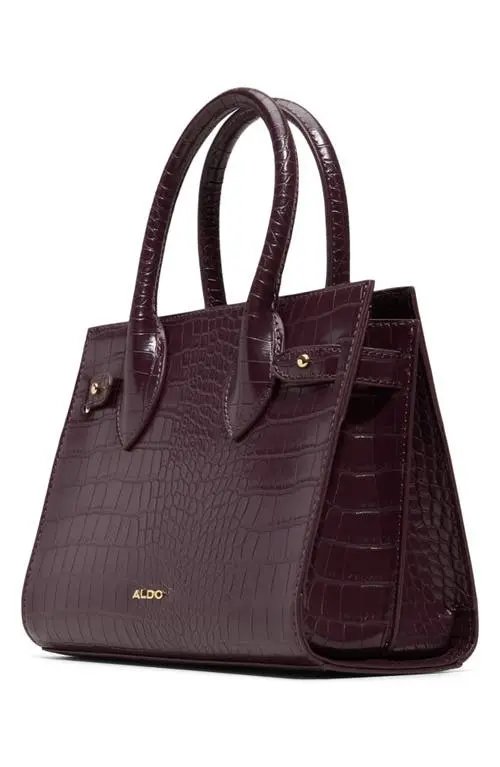 Aldo Top Handle Bag - Dark Red