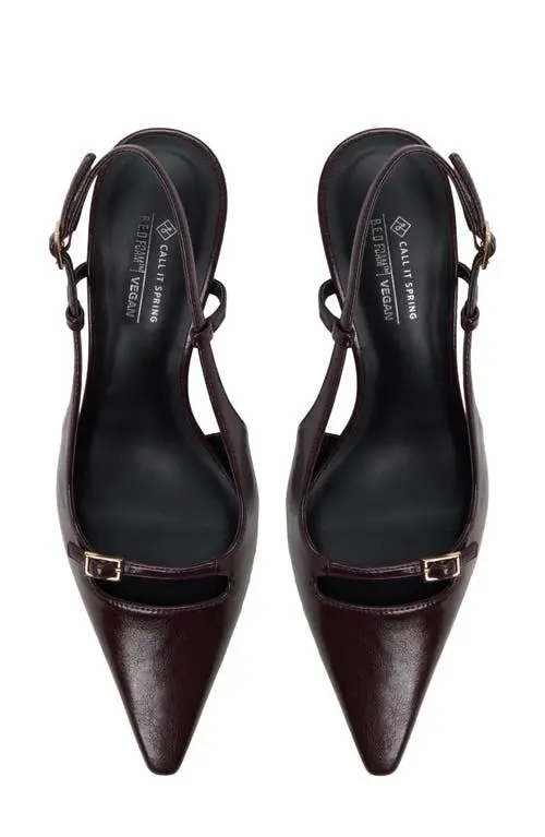 CALL IT SPRING BY ALDO Slingback Pumps - Bordeaux