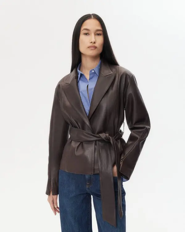 TWP Andie Jacket In Leather