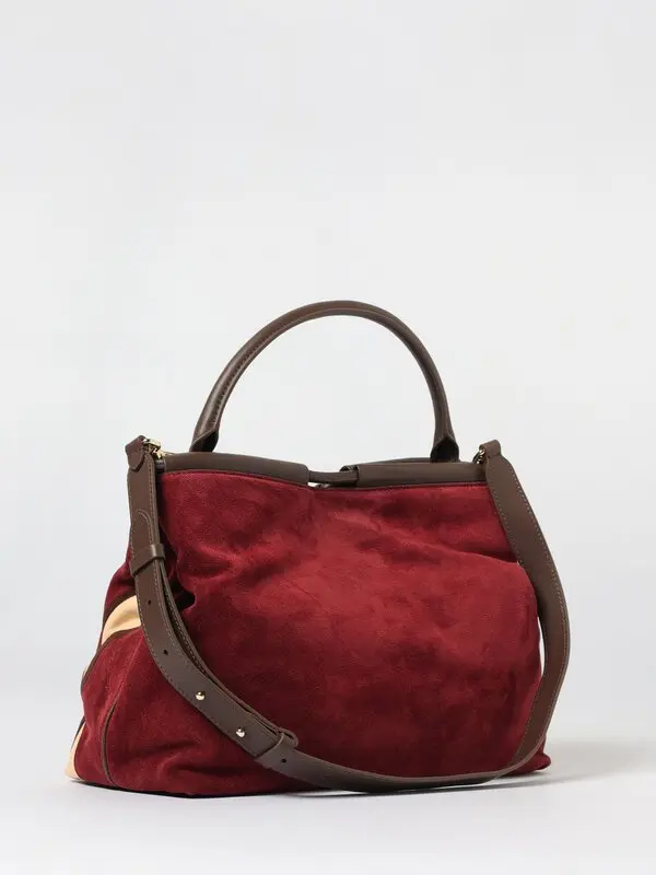 COCCINELLE Top Handle Bag - Burgundy