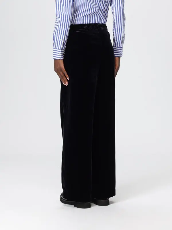 Aspesi Velvet Wide Leg Trousers