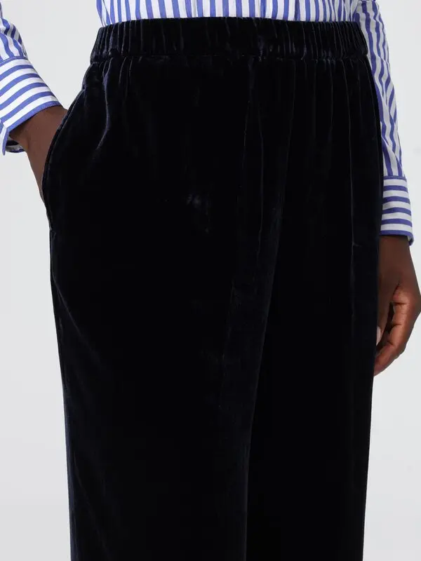 Aspesi Velvet Wide Leg Trousers
