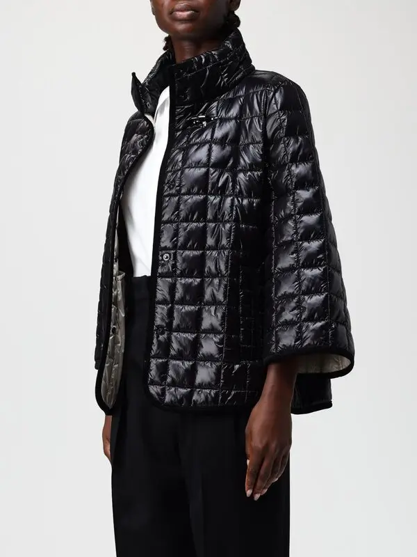 FAY Quilted Jacket - Black