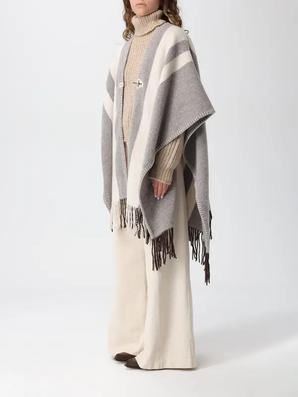 FAY Fringe Trim Cape
