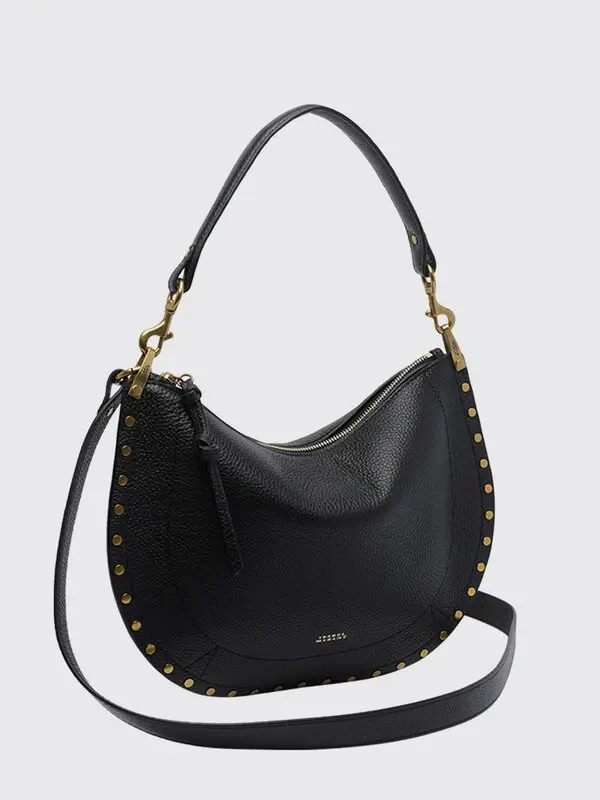 Isabel Marant Étoile Studded Crossbody Bag - Black