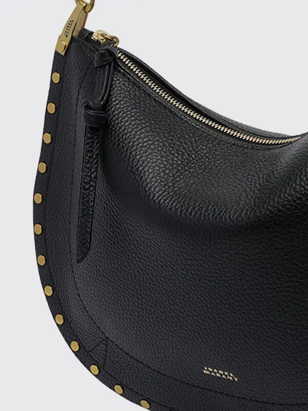 Isabel Marant Étoile Studded Crossbody Bag - Black