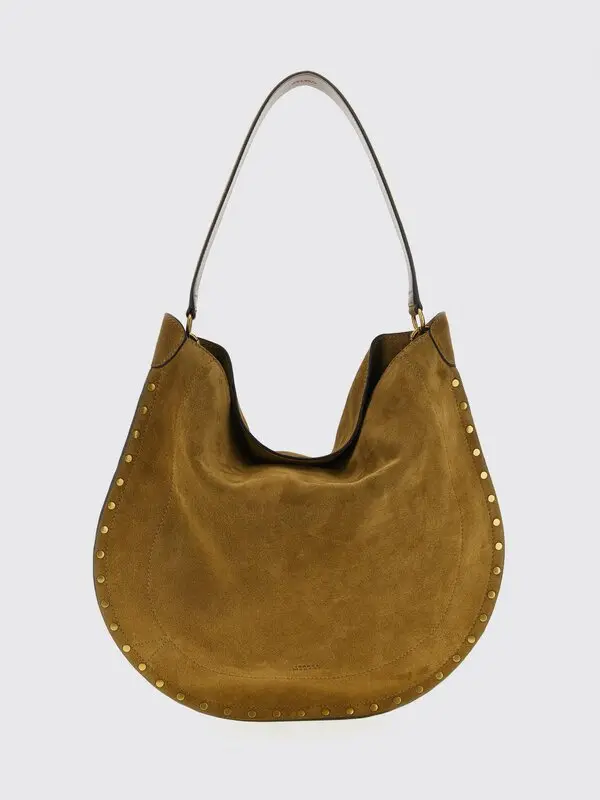 Isabel Marant Étoile Studded Shoulder Bag - Beige