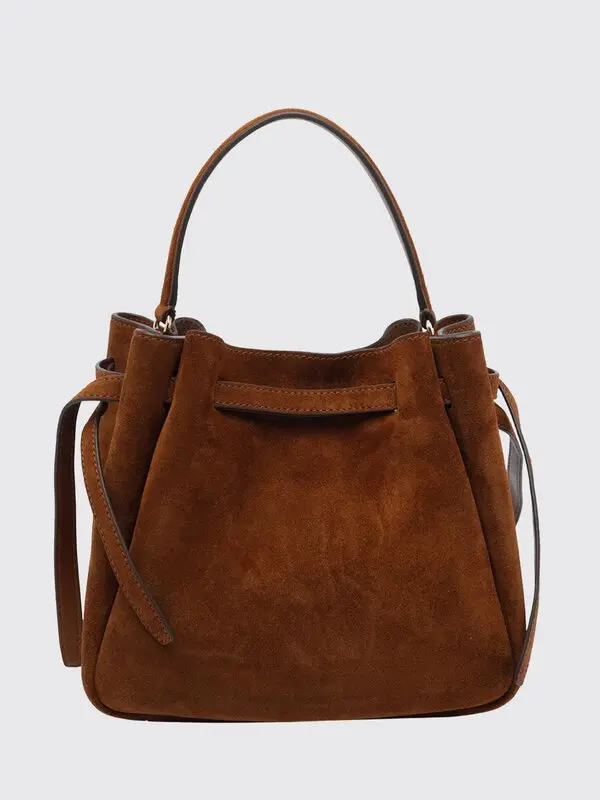 Tory Burch Romy Suede Mini Handbag - Brown