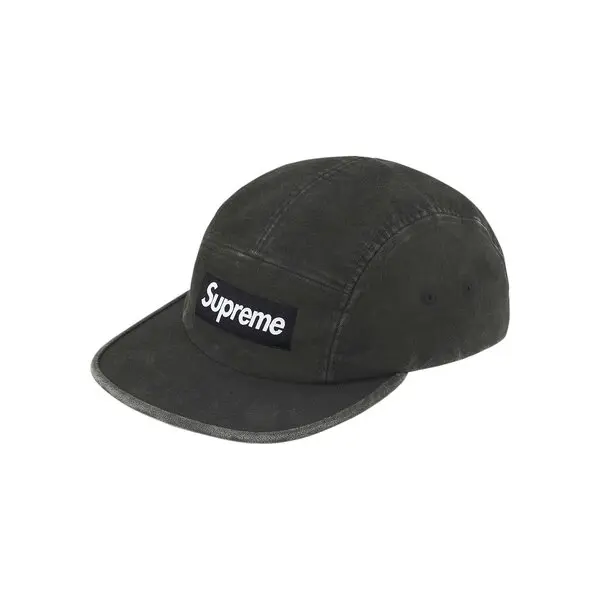 Supreme Moleskin Camp Cap - Black