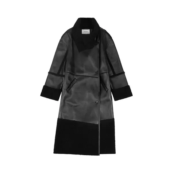 ENTIRE STUDIOS Long Shearling Coat