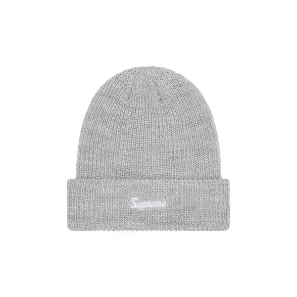 Supreme Loose Gauge Beanie - Grey