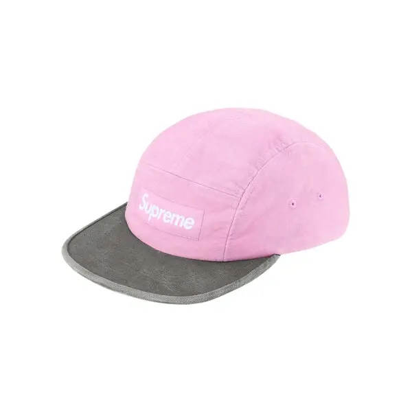 Supreme Moleskin Camp Cap - Pink