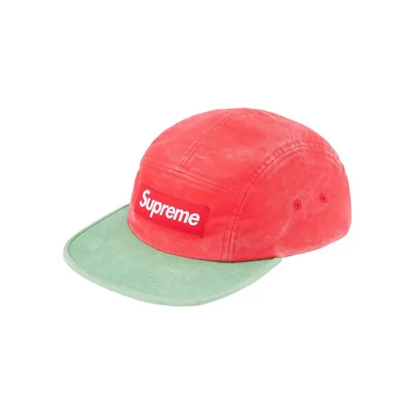 Supreme Moleskin Camp Cap - Red