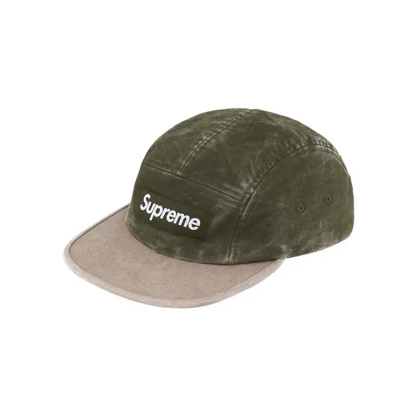 Supreme Moleskin Camp Cap - Green