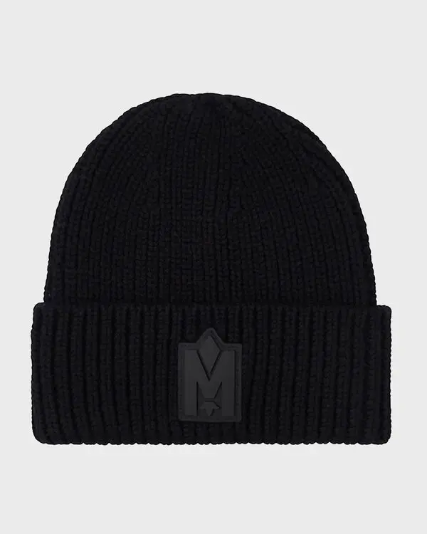 Mackage M-logo Patch Beanie - Black