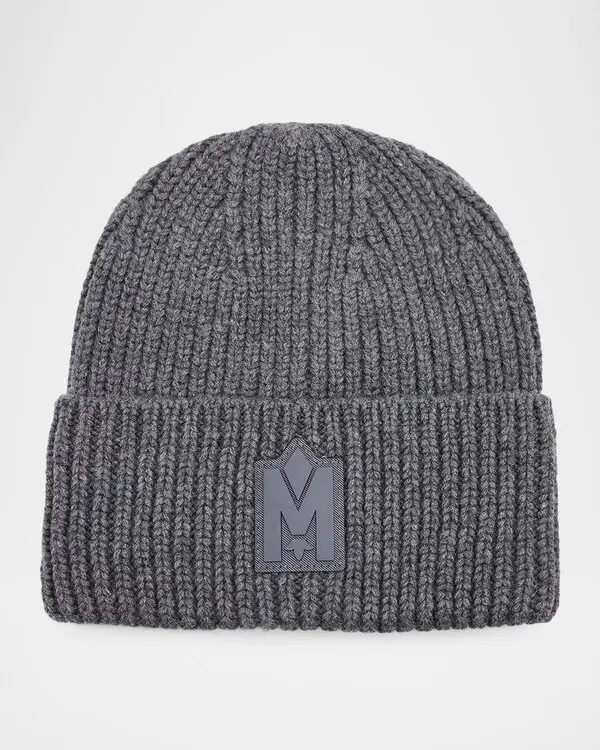 Mackage M-logo Patch Beanie - Black