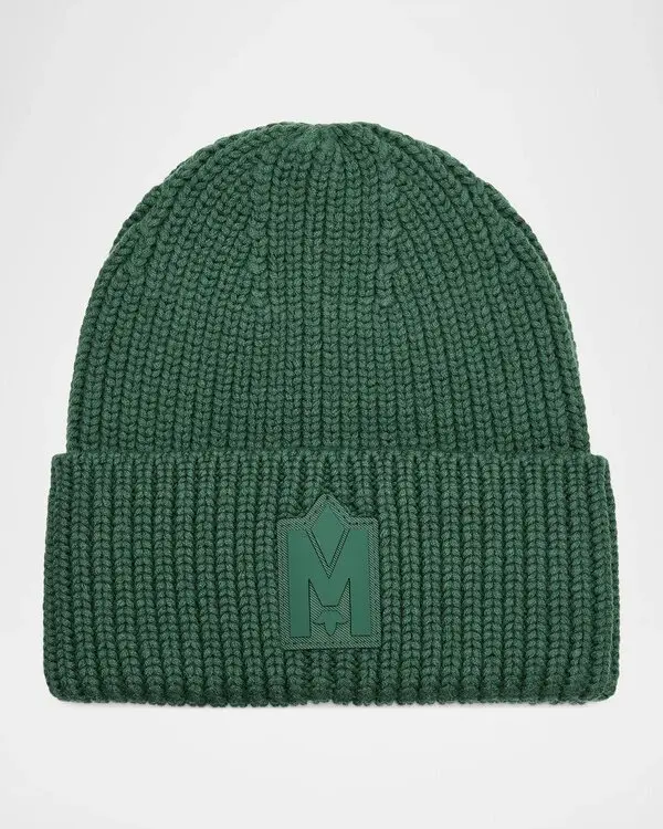 Mackage M-logo Patch Beanie - Evergreen