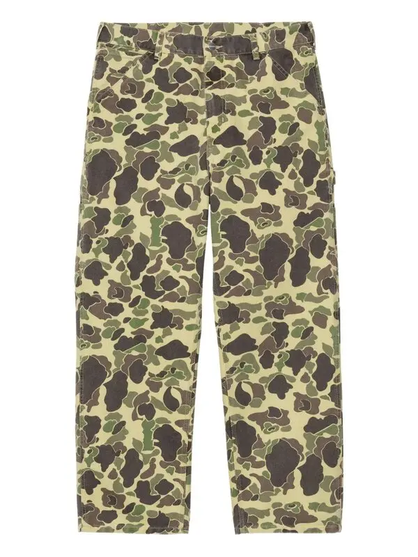 Carhartt Work In Progress Printed Trousers - Green