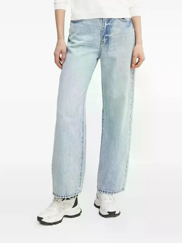 Armani Exchange Logo-patch Denim Jeans