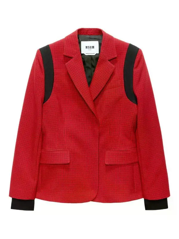 MSGM Paneled Blazer