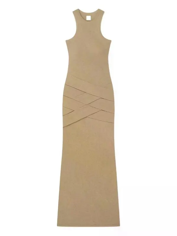 Nanushka Arisa Layered Maxi Dress