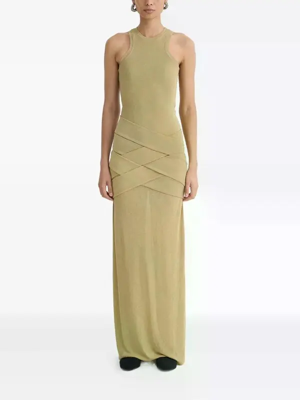 Nanushka Arisa Layered Maxi Dress