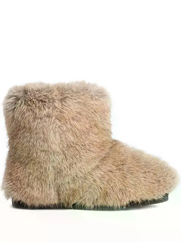 STAND STUDIO Zoe Faux-fur Ankle Boots