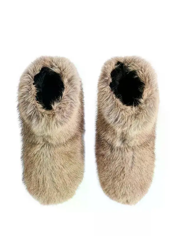 STAND STUDIO Zoe Faux-fur Ankle Boots
