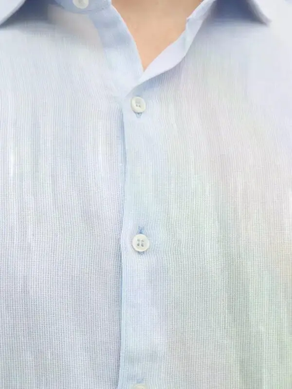 Paul & Shark Micro-check Long-sleeved Shirt