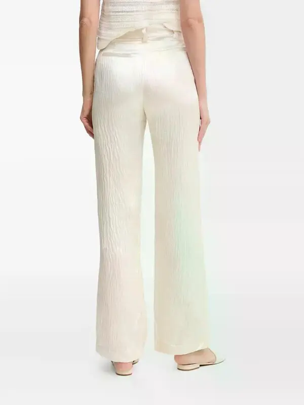 PEDRO DEL HIERRO Textured Satin Trousers