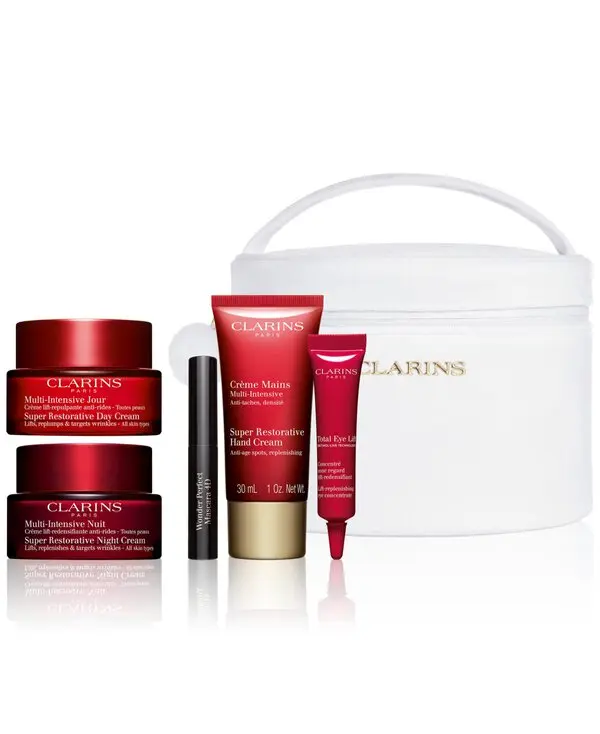 Clarins 6-pc. Super Restorative Luxury Skin Care Set - No Color