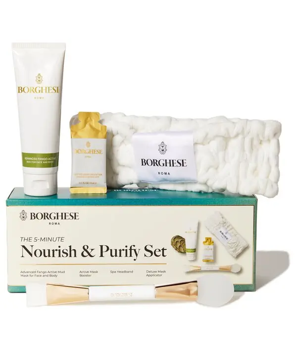 BORGHESE 4-pc. 5-minute Nourish And Purify Set - No Color